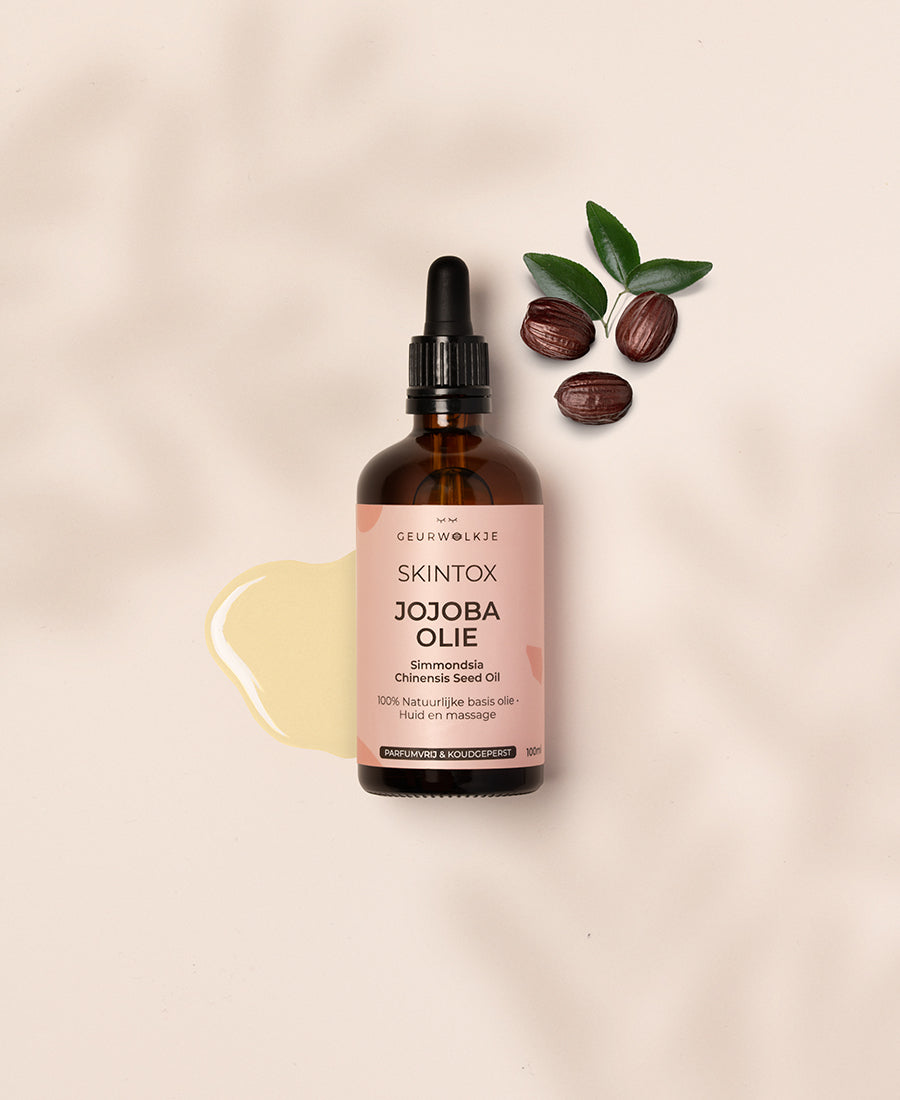 Skintox - Pure Jojoba olie 100% Natuurlijke basisolie 100ml – Geurwolkje®